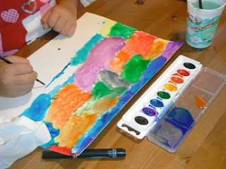 Unseasonably Warm: Hot and Cold: Class II, Session I Art Class