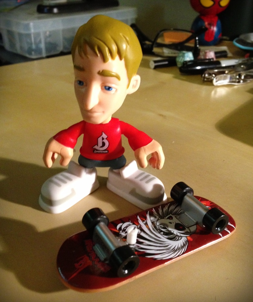 Lair of the Dork Horde: My Totally Rad (Mostly) Tony Hawk Tech Deck Figure!