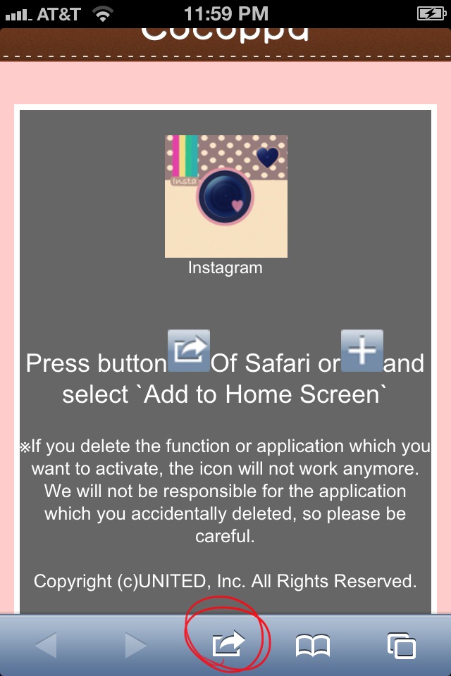 Cocoppa Instagram