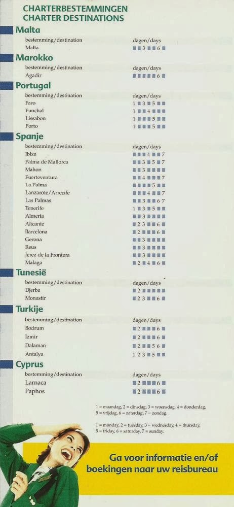 Airline memorabilia: Transavia / Basiq Air (2001)