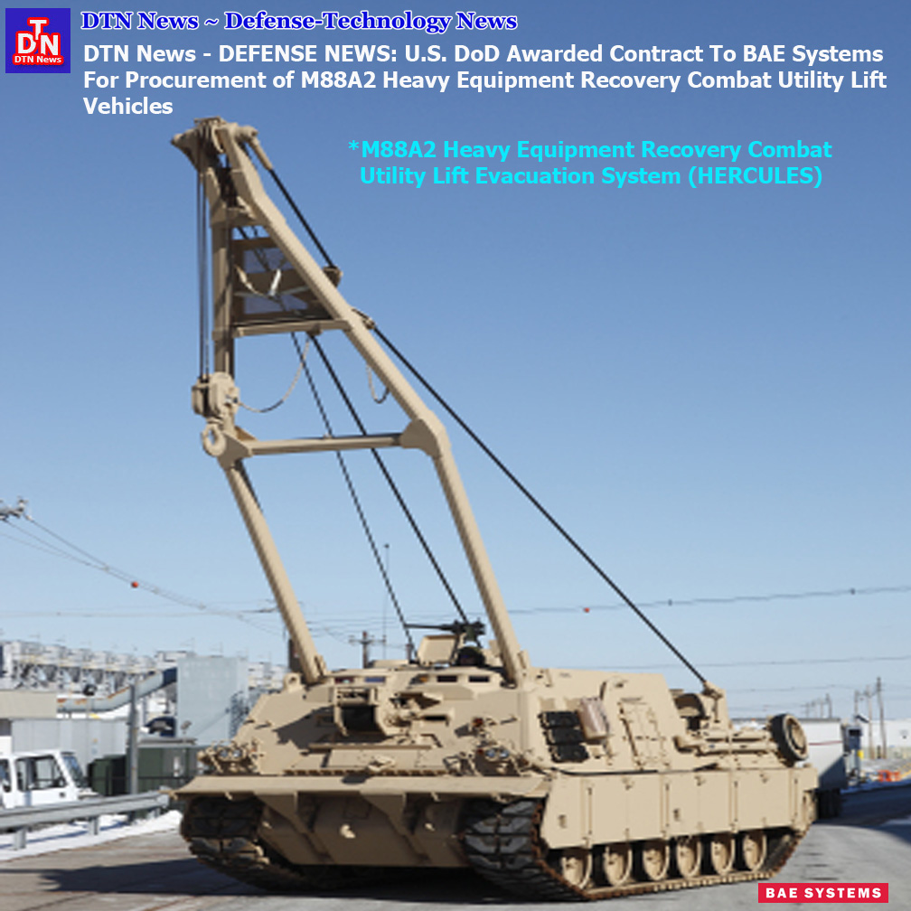 Defense-Technology News: DTN News - DEFENSE NEWS: U.S. DoD Awarded ...