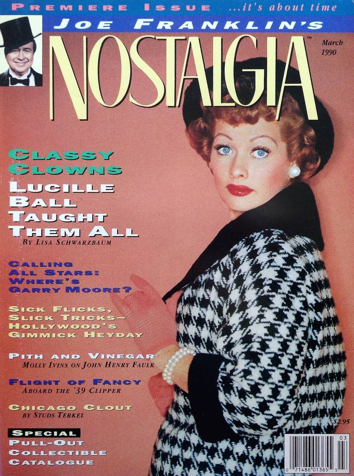 Past Print: Nostalgia Magazine / March 1990 / First issue
