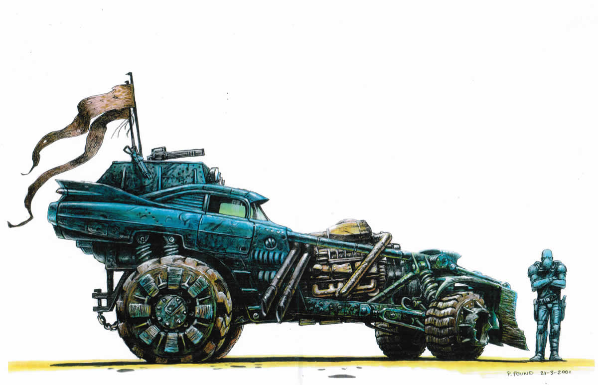 Just A Car Guy: The concept art for Mad max Fury Road was by Peter ...