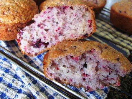 Inkspirational Designs: Light & Delicious Mulberry Muffins Recipe