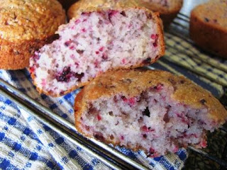 Inkspirational Designs: Light & Delicious Mulberry Muffins Recipe