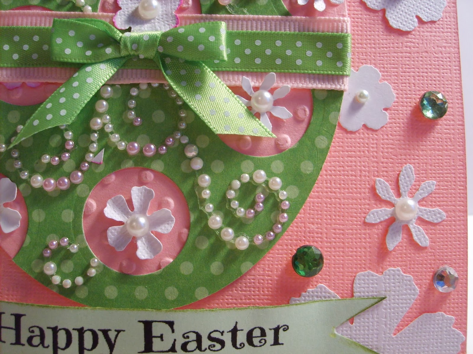 Heartedly Handcrafted: Handmade Easter Egg Card