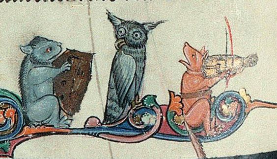 Under the Gables: Musicians of Medieval Marginalia