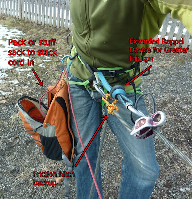 Bigfoot Mountain Guides: How To Use a Pull Cord For Rappelling