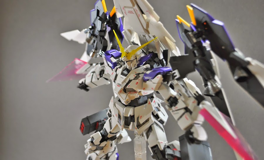 GUNDAM GUY: MG 1/100 Unicorn Gundam Super Lancer RX-0(SL) - Custom Build