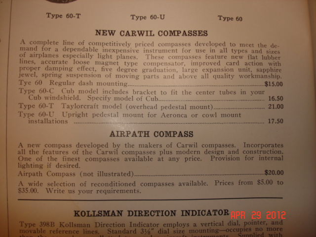 Clipwing Log: Carwil Type 61