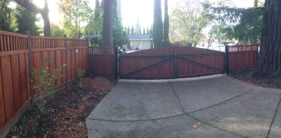 San Ramon Redwood Fences : Reuben Borg Fence Company - Pleasanton, San ...