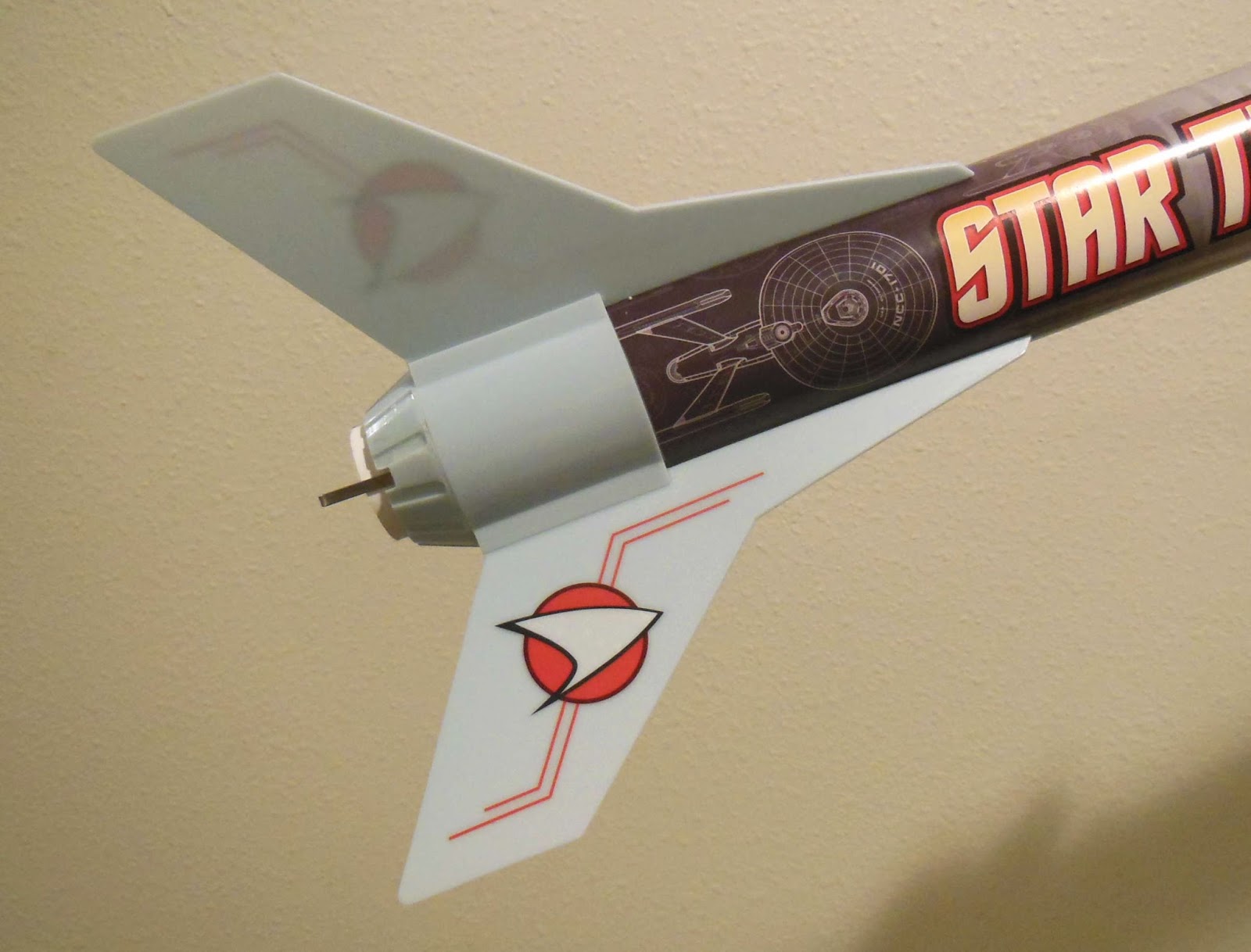 Model Rocket Building: MPC USS Enterprise Finished