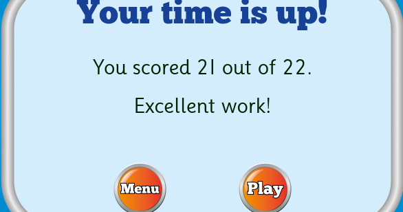 Charlize : Hit the button - Times tables
