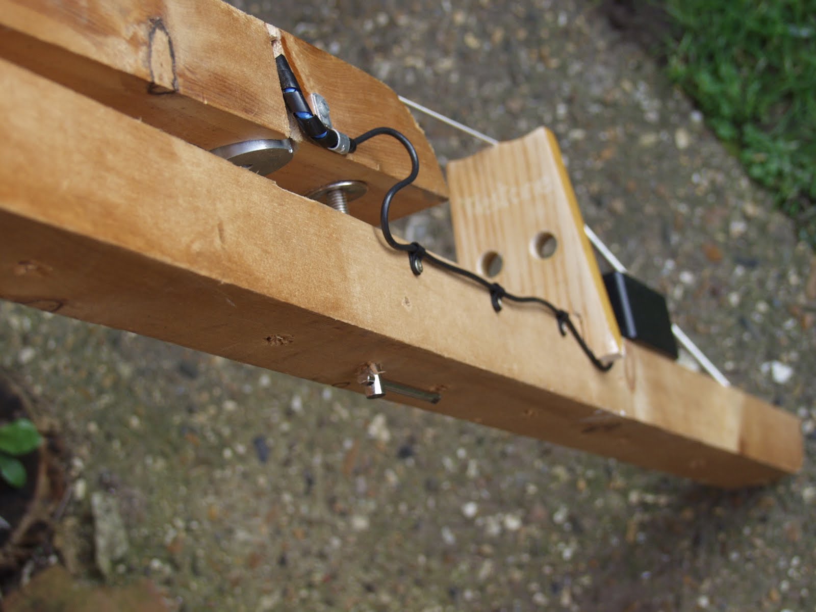 Andrew Stone Presents His Multifarious Creations: 1 string bass- close ...