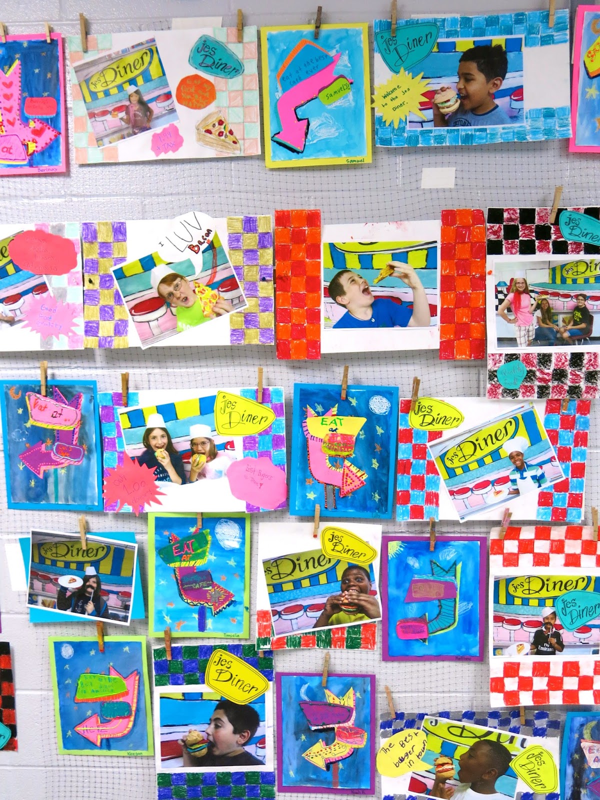 Cassie Stephens: elementary art show