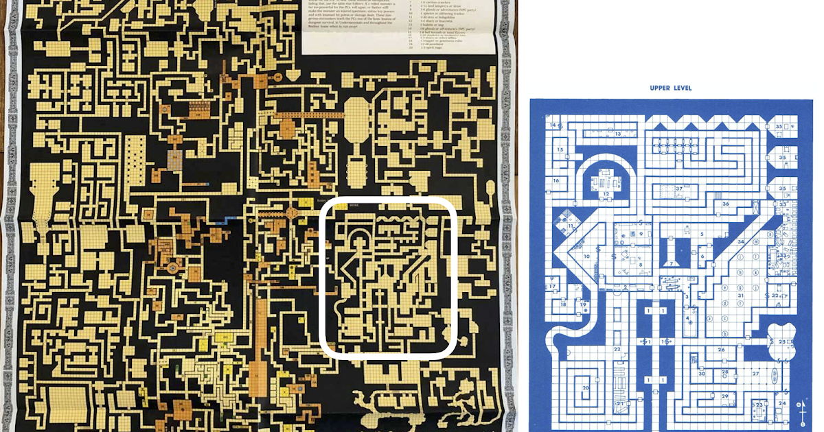 Unvisible Citadel: Undermountain Map Origins