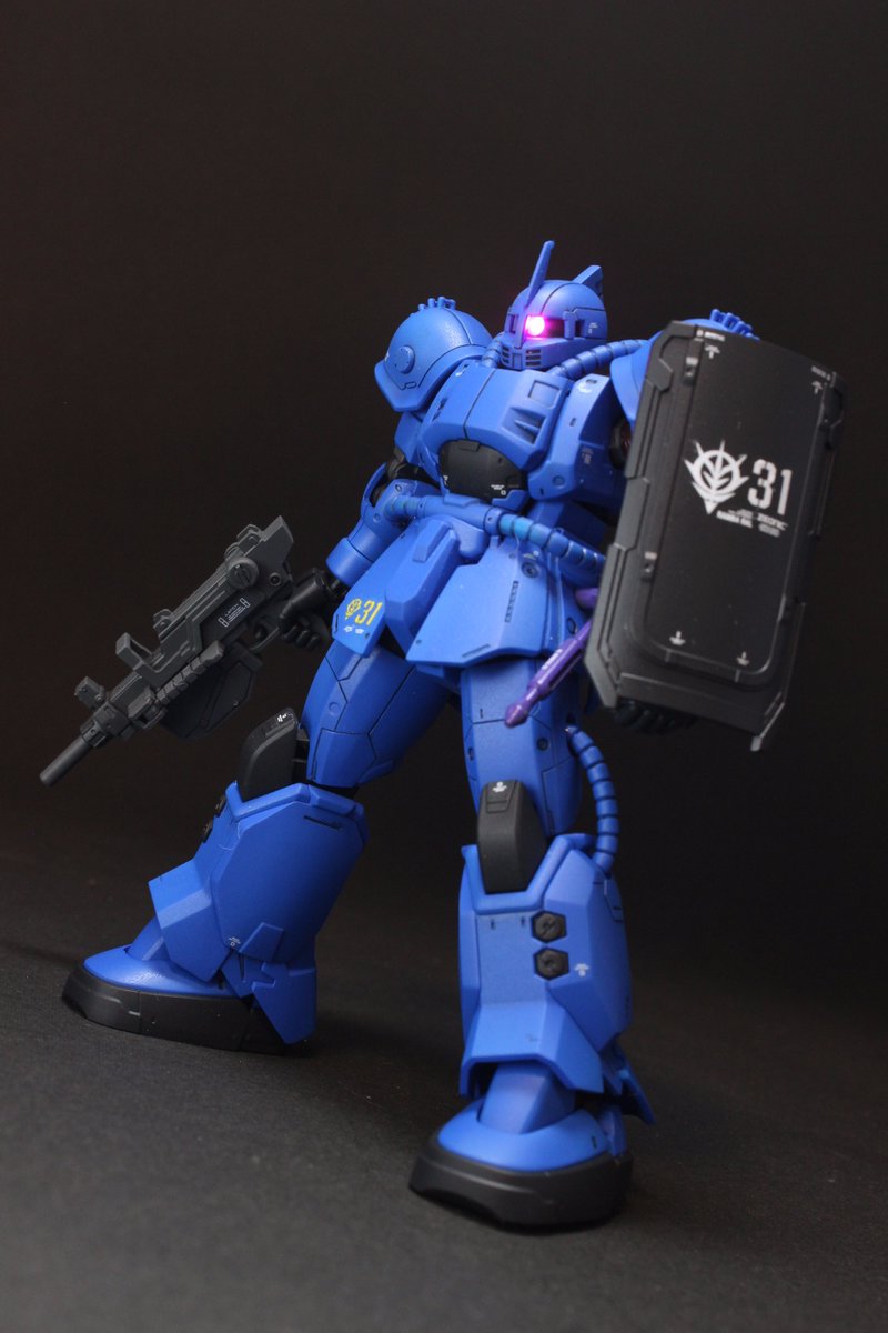GUNDAM GUY: HG 1/144 MS-04 Bugu (Ramba Ral Unit) - Painted Build w/ LED