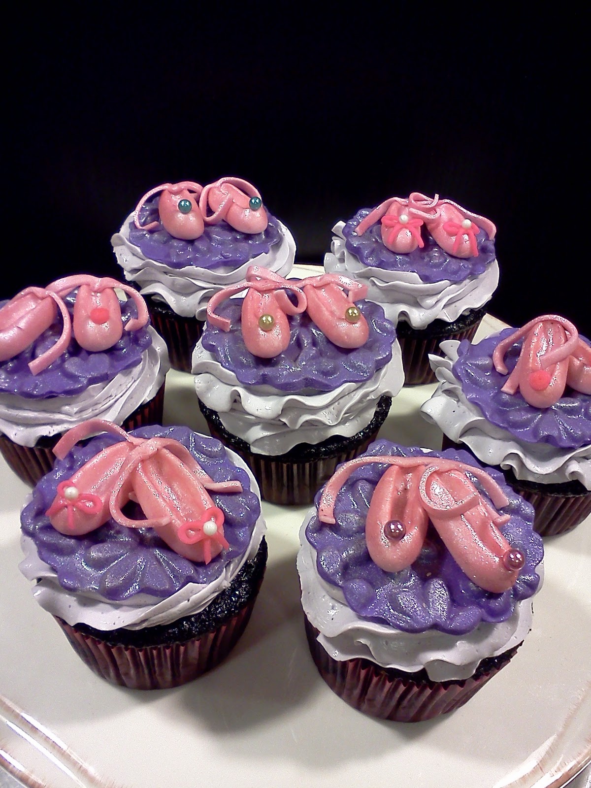 Lindy's Bayside Confections: Ballerina Cupcakes