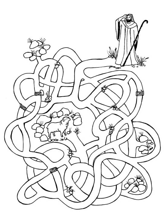 Activités jeux sur la parabole de la Brebis perdue