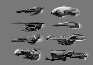 DaniNaimare Light & color: Concept art - Spaceship Thumbs