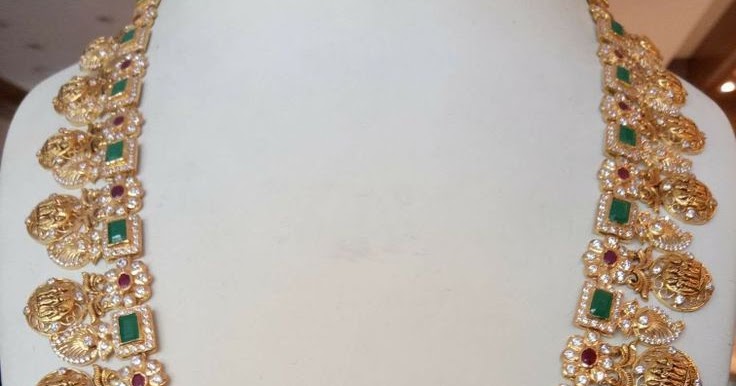 Ram Parivar Haram with Mangos - Jewellery Designs