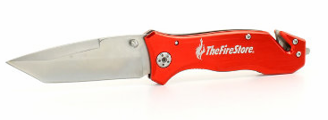 On Scene: TheFireStore Exclusive RED Firefighter Rescue Knife