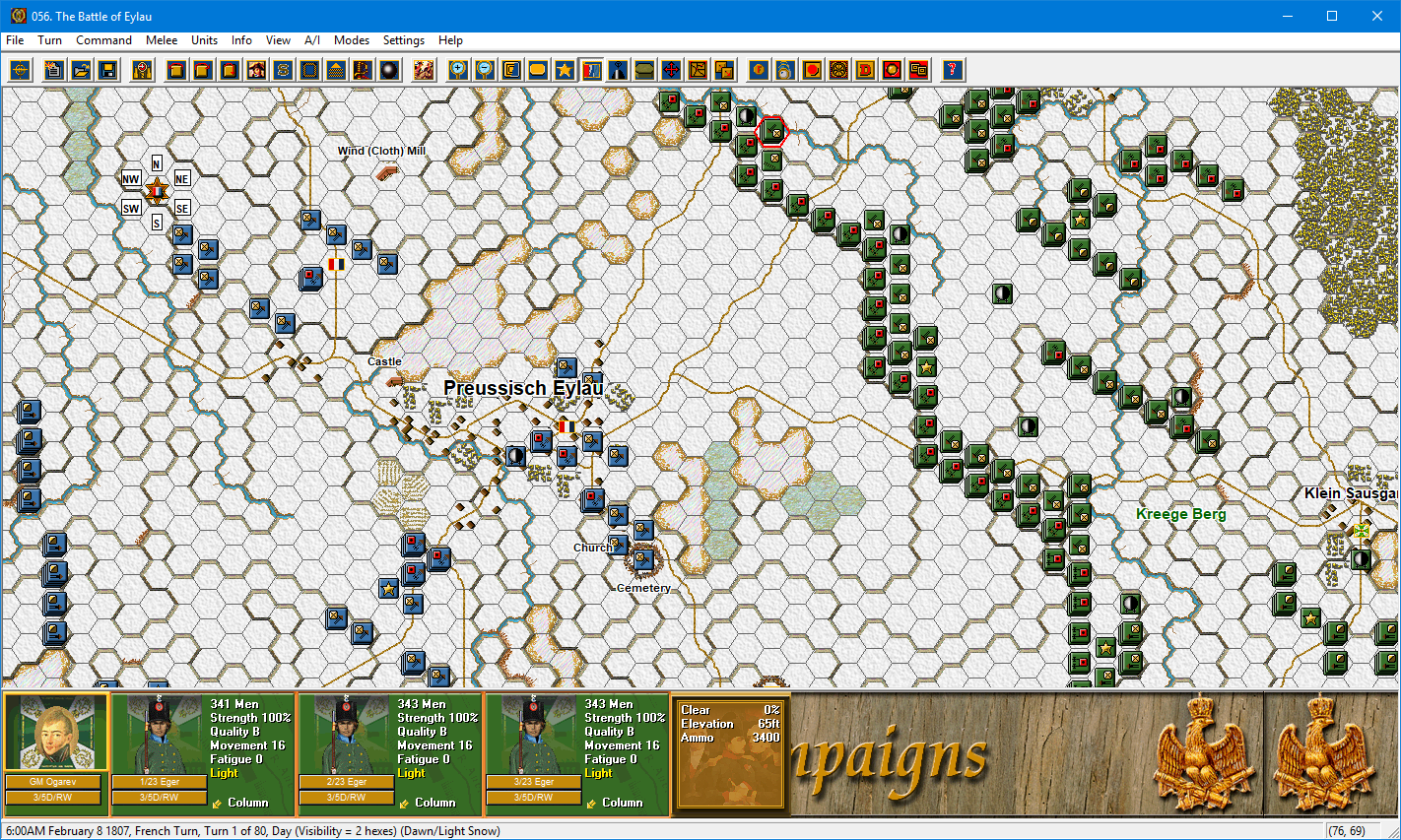Campaign Eylau-Friedland by John Tiller Software - A Wargamers Needful Things
