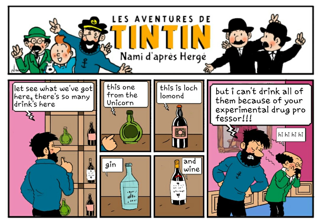 MY OWN TINTIN: Tintin comic strips