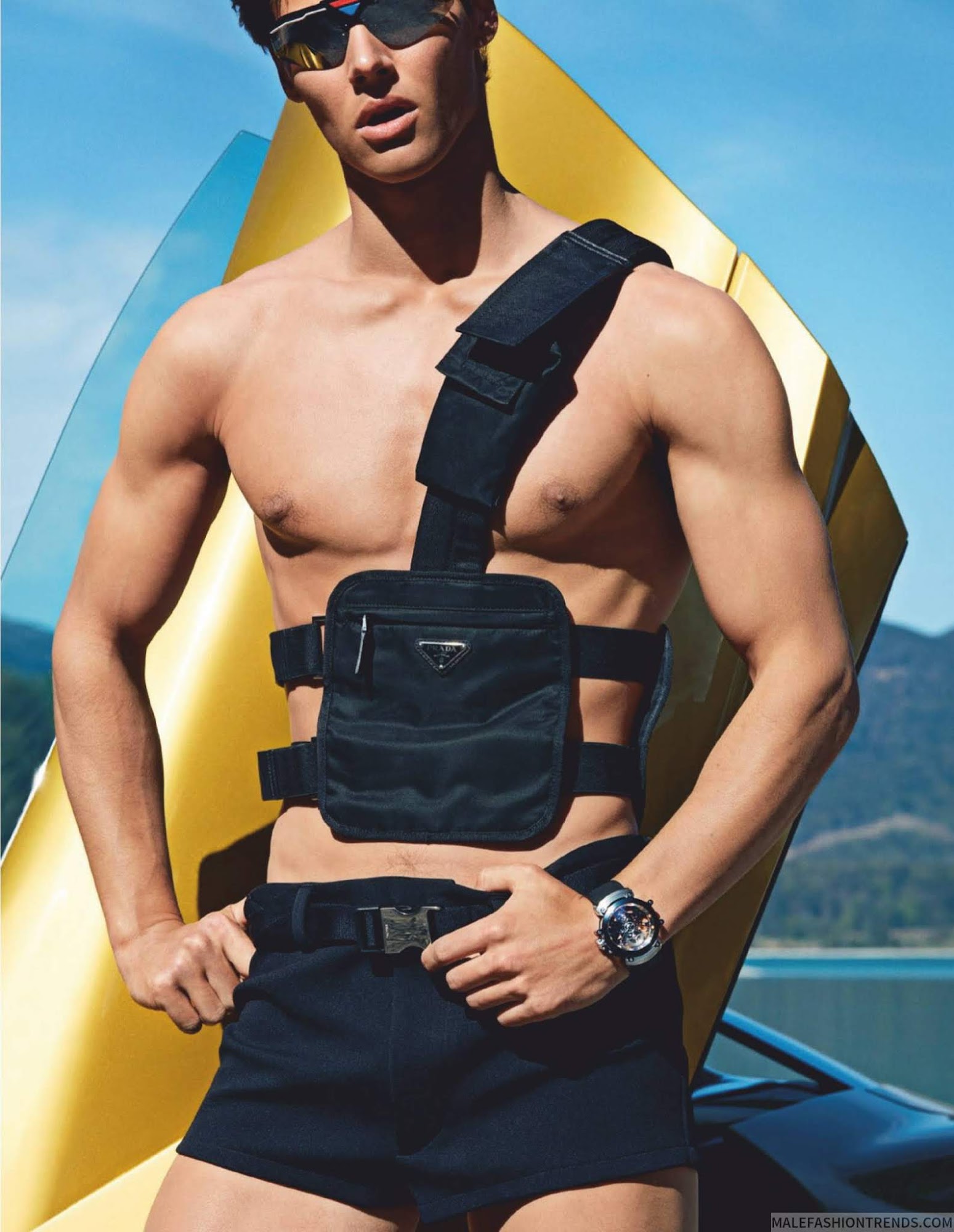 Eric Bergmann para GQ Style Sudáfrica por Olaf Wipperfürth