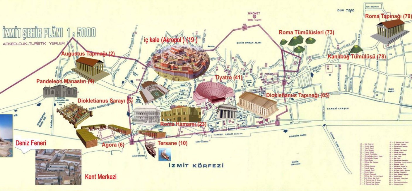 ArqueoLugares: NICOMEDIA. Izmit romana. Kocaeli. Turquía