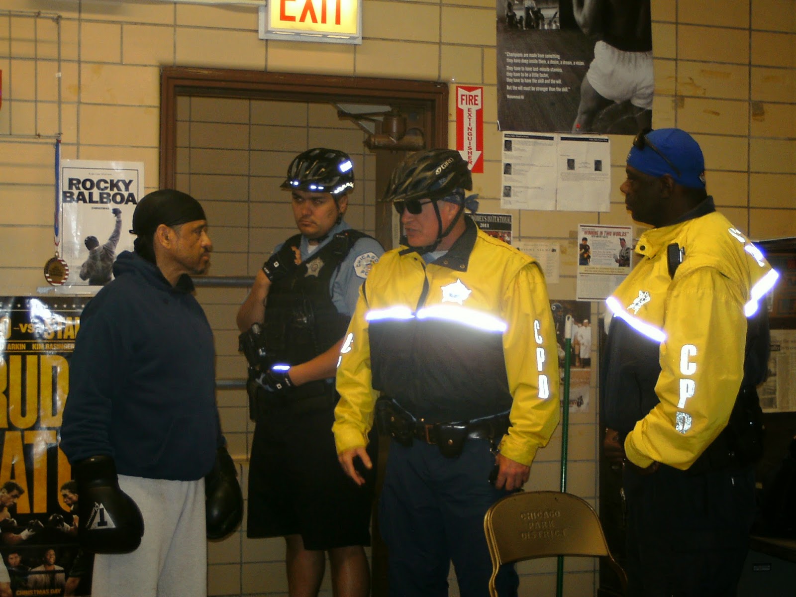 Boxing Mid-Life: The Cops Pay A Visit