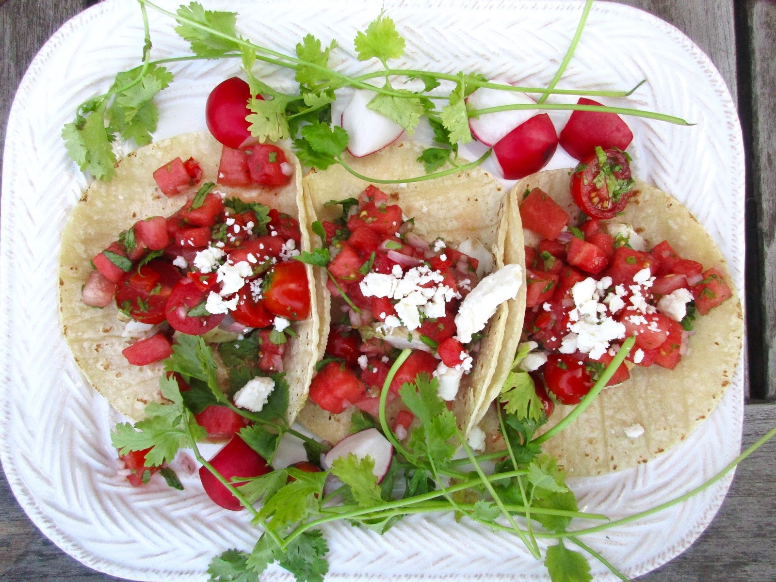 Kvell in the Kitchen: Grilled Halibut Tacos with Watermelon Salsa