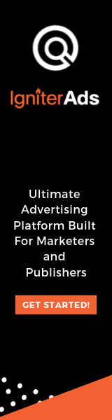 Igniter Ads Sample: Text/Banner Ad - 160 x 600