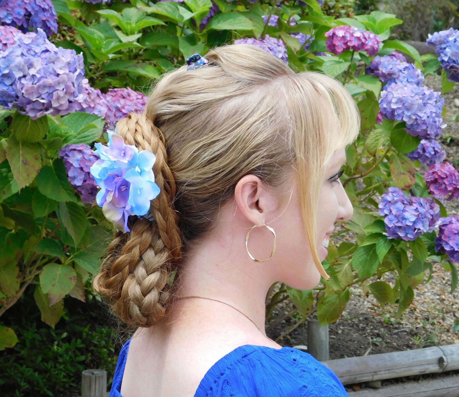 Braids & Hairstyles for Super Long Hair: Hydrangea Hairstyle at Himeji ...