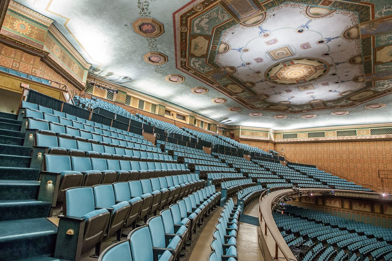Los Angeles Theatres: Pasadena Civic Auditorium: the auditorium