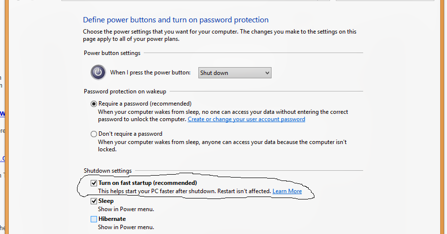 How to Disable Hybrid Boot in Windows 8 | Ron's Tech Tips