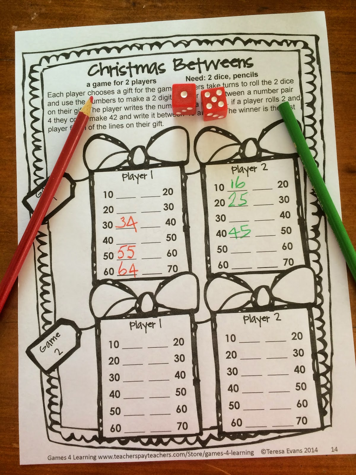 Fun Games 4 Learning: Christmas Math Fun!