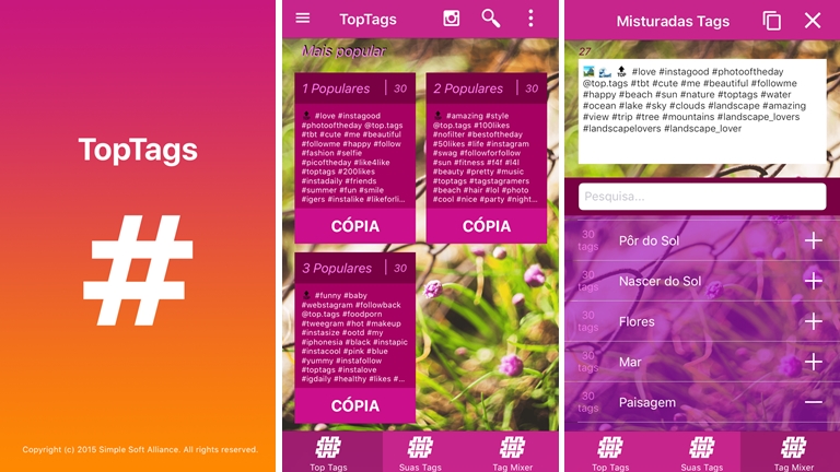 Top Tags: Hastags para bombar o seu Instagram | Jeito Estúpido ...