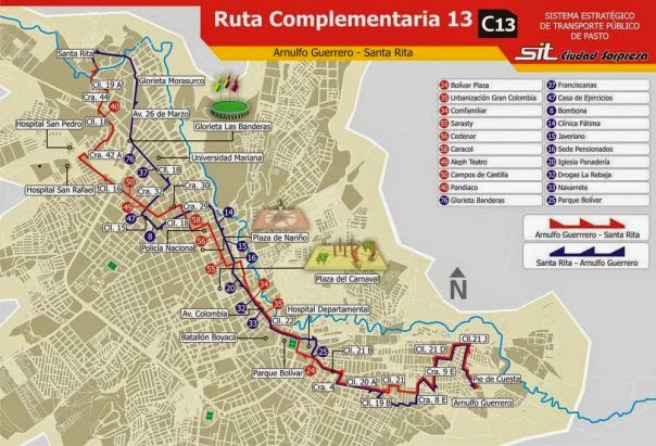 Recvi.Net: Rutas de Buses
