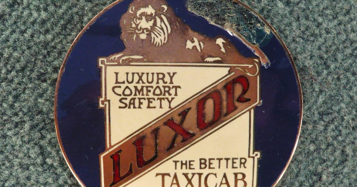 RadiatorEmblems: LUXOR taxicab / USA