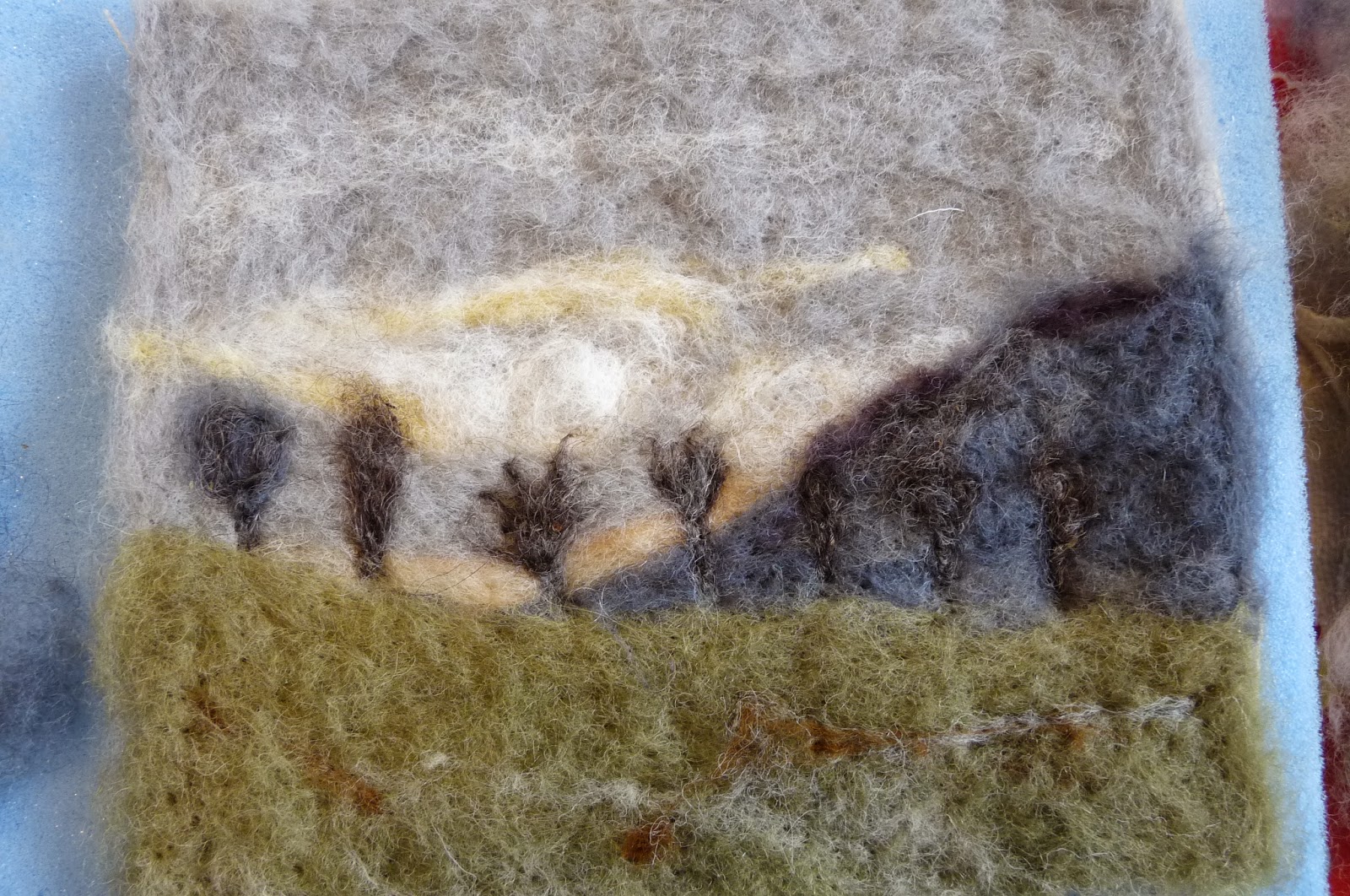 Needle Felting Landscapes in Petworth