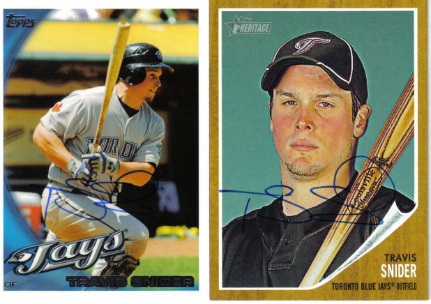 Slave's Through the Mail and In Person Autographs: Travis Snider TTM ...