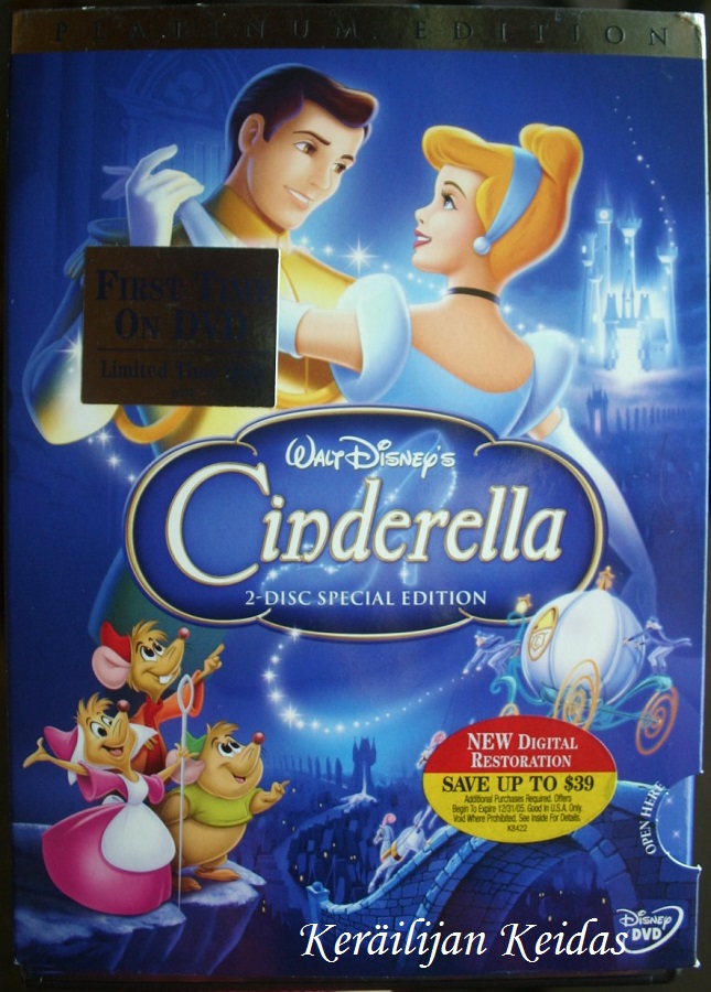 Keräilijän Keidas: Cinderella Special Edition dvd