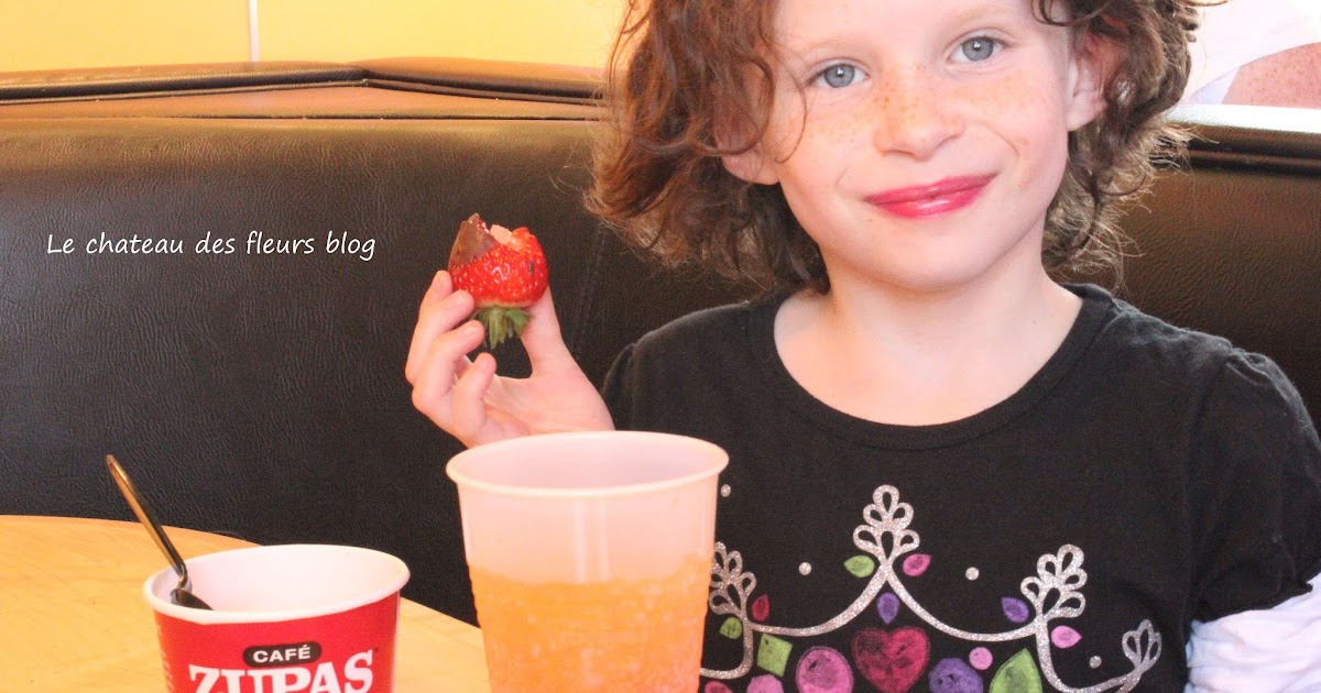 "Isabelle Thornton" Le Chateau des Fleurs: My girls and me at Cafe Zupas