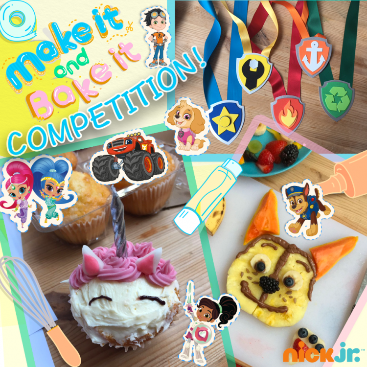 Beat the boredom with Nick Jr's Make It & Bake It competition ...