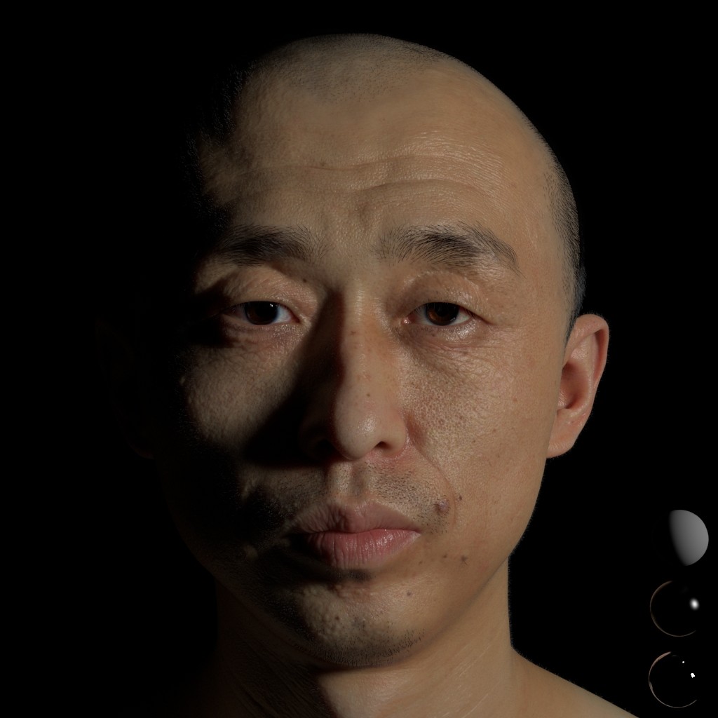 Realistic Human Head study | Computer Graphics Daily News