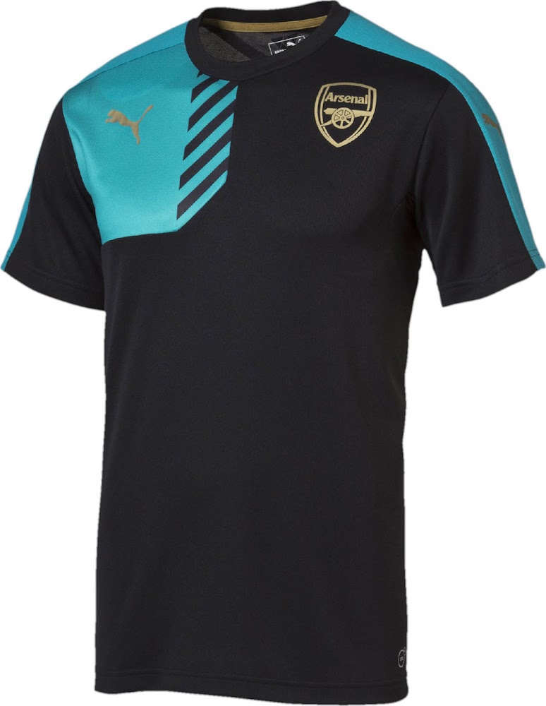Arsenal 15-16 Champions League Pre-Match and Training Shirts Released ...