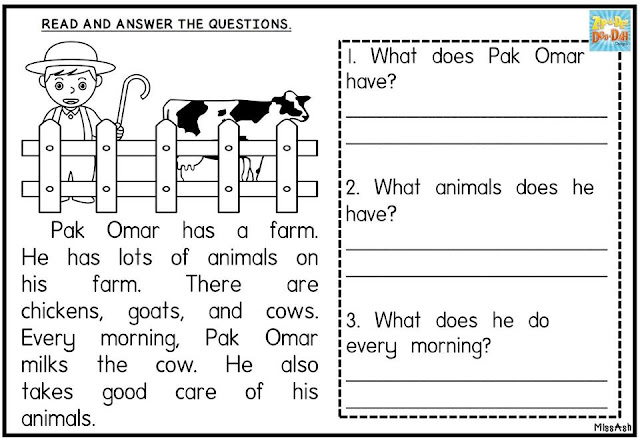 English Activities : Textos pequenos e fáceis em inglês para interpretação