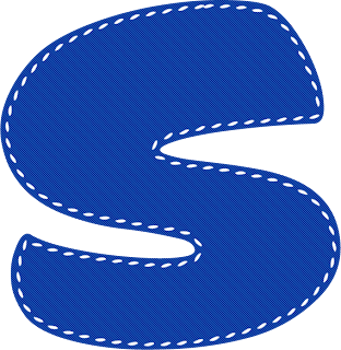 MIS ARCHIVOS DE MANUALIDADES: ABECEDARIO AZUL