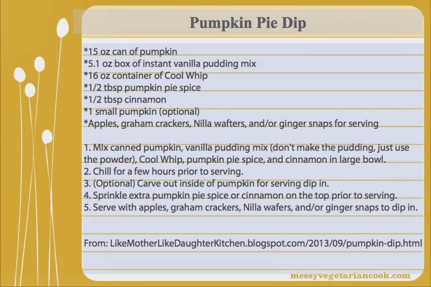 Pumpkin Pie Dip